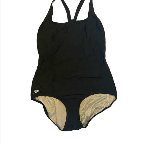 Speedo | Swim | Speedo Swimsuit Size 2 Black Athletic | Poshmark